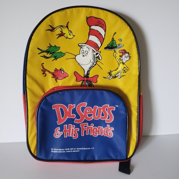 Dr. Seuss | Accessories | Vintage 997 Dr Seuss Backpack | Poshmark